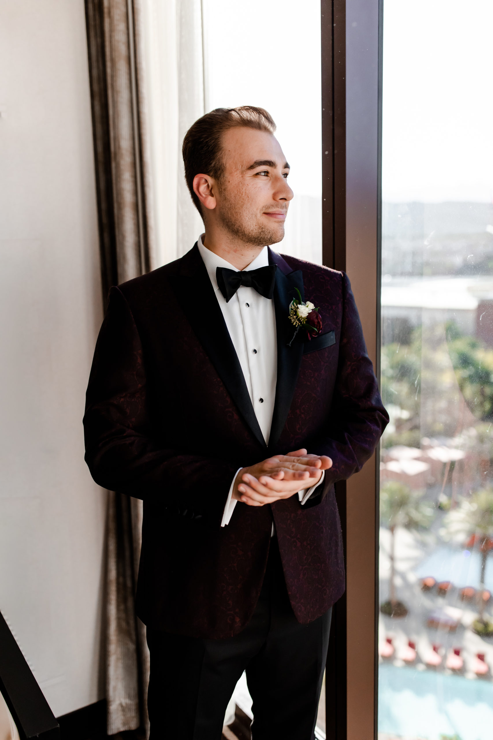 Zoe & Mitchell’s Poolside Ceremony at Red Rock Canyon Resort and Spa ...